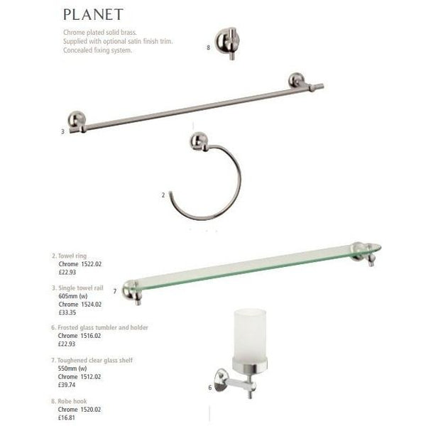 Roper Rhodes "Planet" Designer Bathroom Accessories – Freedom Homestore